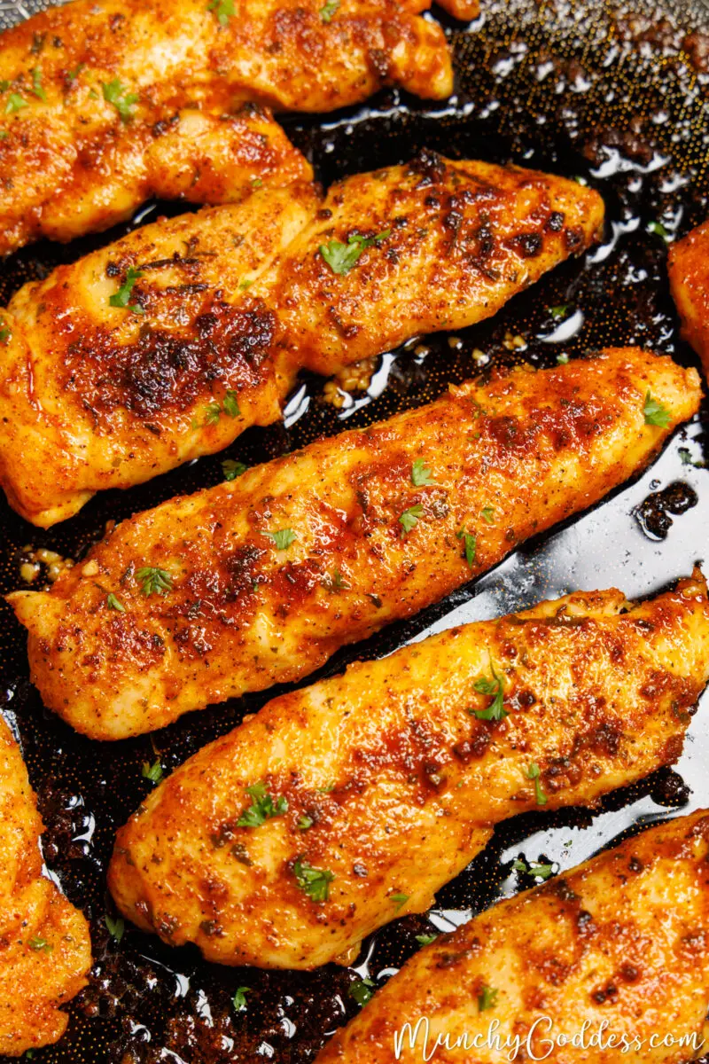 Easy and Juicy Chicken Tenderloins Recipe | Munchy Goddess